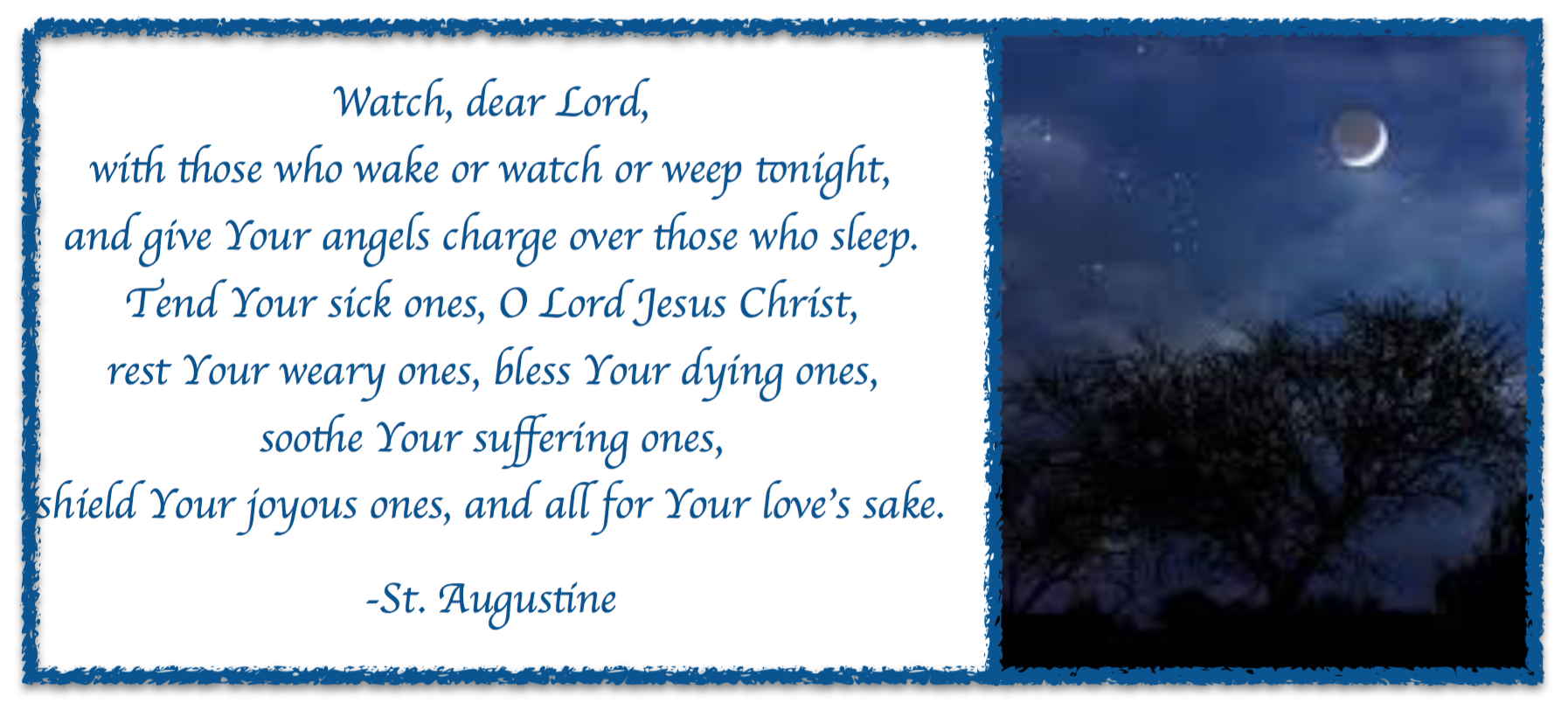 Prayers of Saint Augustine – St. Paul Catholic Church