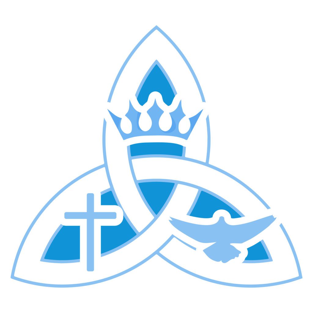 Vector illustration for Christian community: Holy Trinity. Trinity ...
